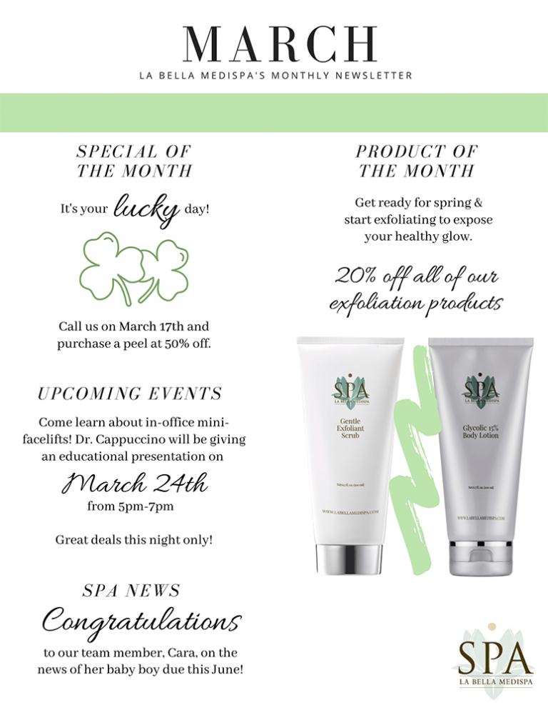 Seasonal Newsletter | La Bella Medispa